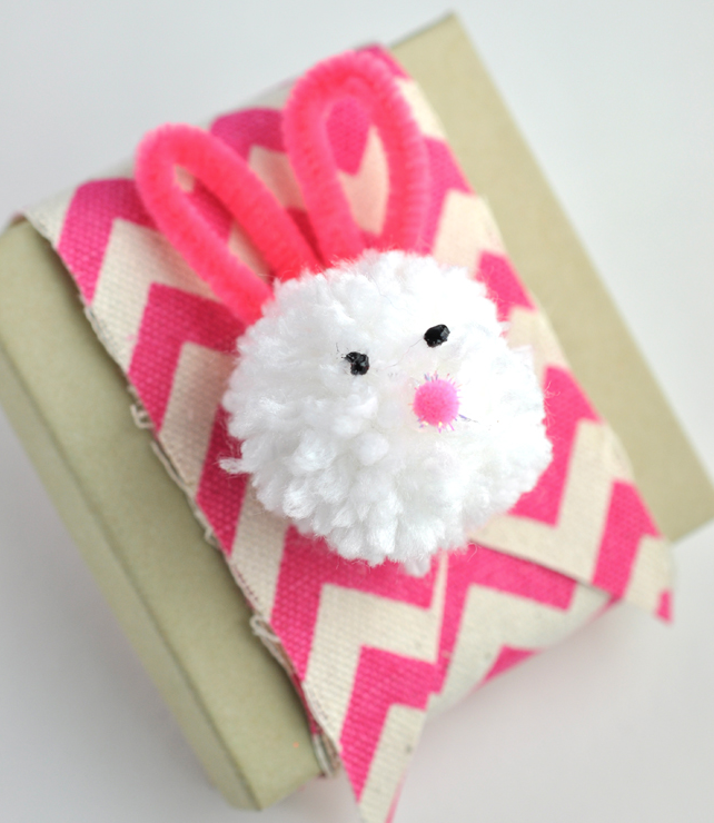 Pom Pom Bunny Decorations | Fun Family Crafts