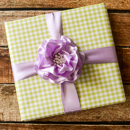 Ruffled Ribbon Flower | Fun Family Crafts