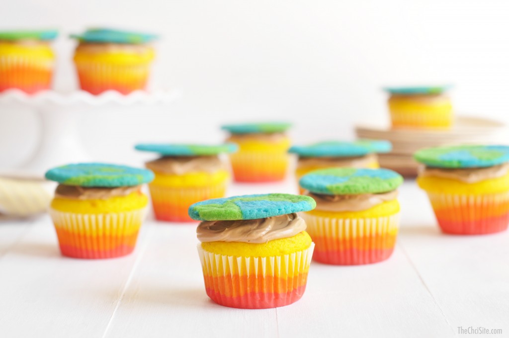 Earth Day Cupcakes | Fun Family Crafts
