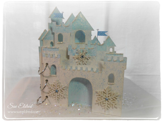 Frozen-Inspired Ice Castle Album | Fun Family Crafts