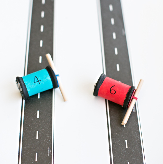 Wooden Spool Race Car | Fun Family Crafts