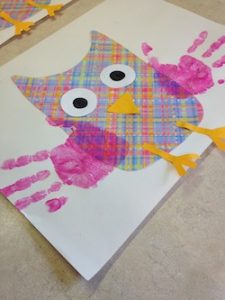 Handprint Owls | Fun Family Crafts
