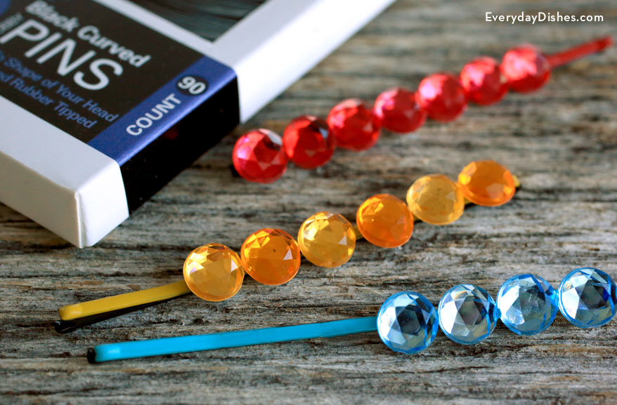 Decorated Bobby Pins | Fun Family Crafts