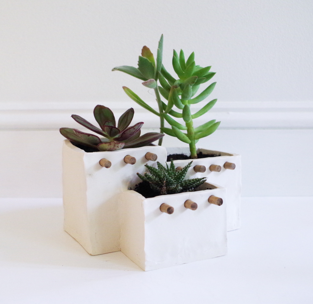 Adobe House Succulent Planter | Fun Family Crafts