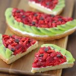 Watermelon Fruit Pizza | Fun Family Crafts