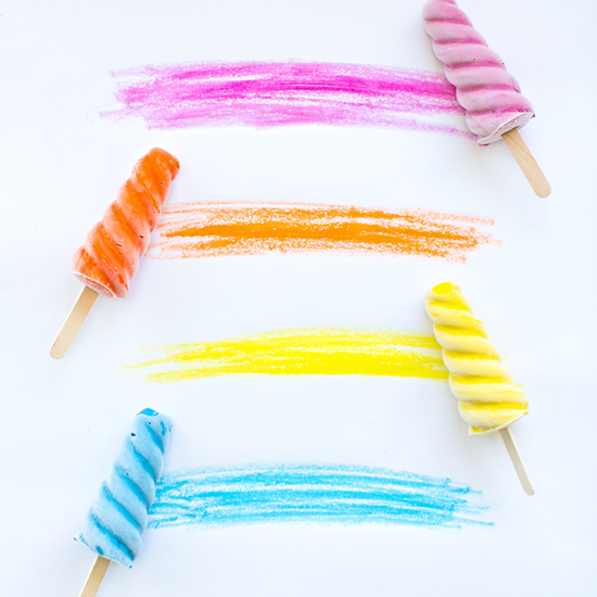 Freezer Paint Popsicles | Fun Family Crafts