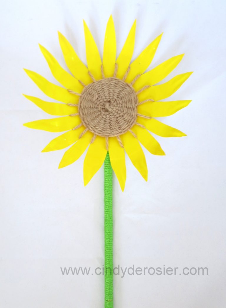 Paper Plate Sunflower | Fun Family Crafts