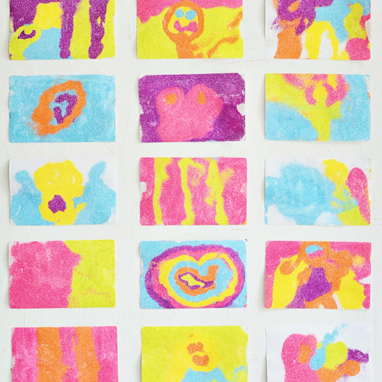 Easy Sand Art | Fun Family Crafts