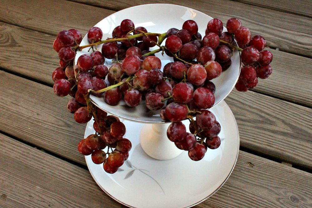 Tiered Stand Made from Upcycled China | Fun Family Crafts