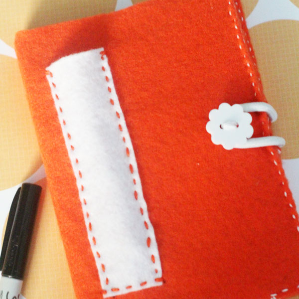 Felt Covered Notebook | Fun Family Crafts