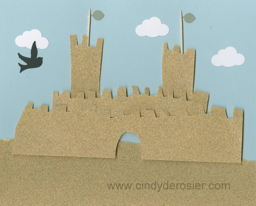 Sandpaper Sandcastle | Fun Family Crafts