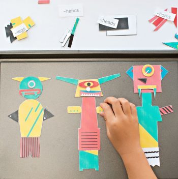 Magnetic Mix-and-Match Monsters | Fun Family Crafts