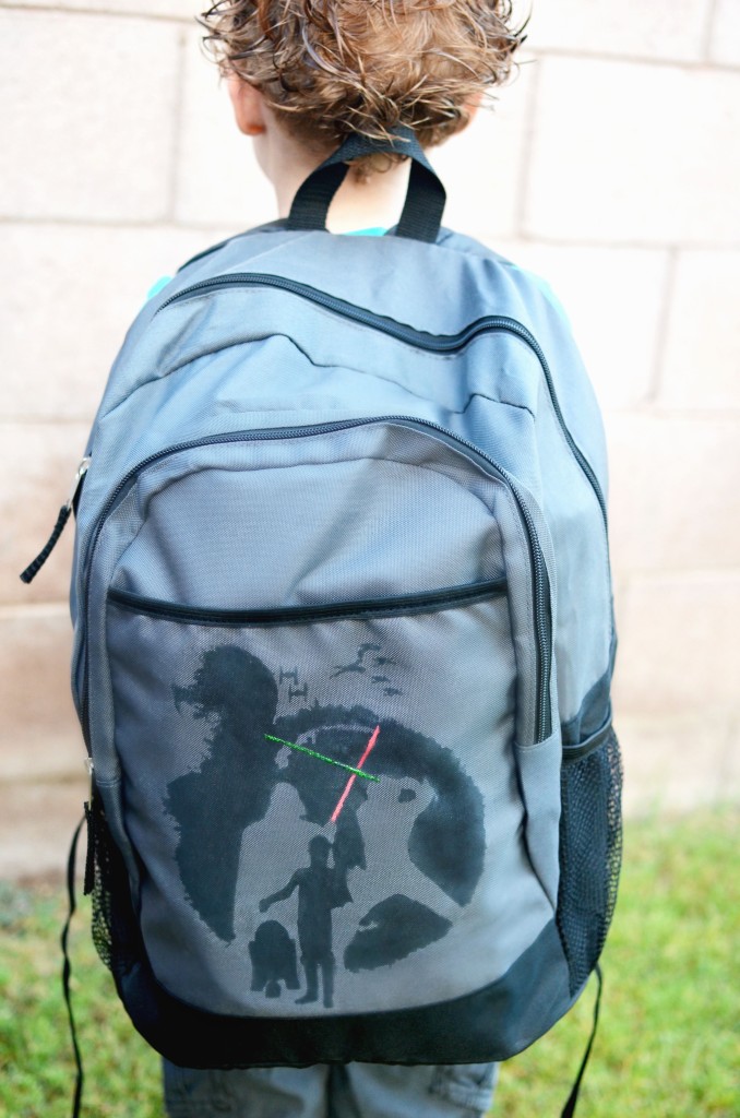 Custom Star Wars Backpack | Fun Family Crafts