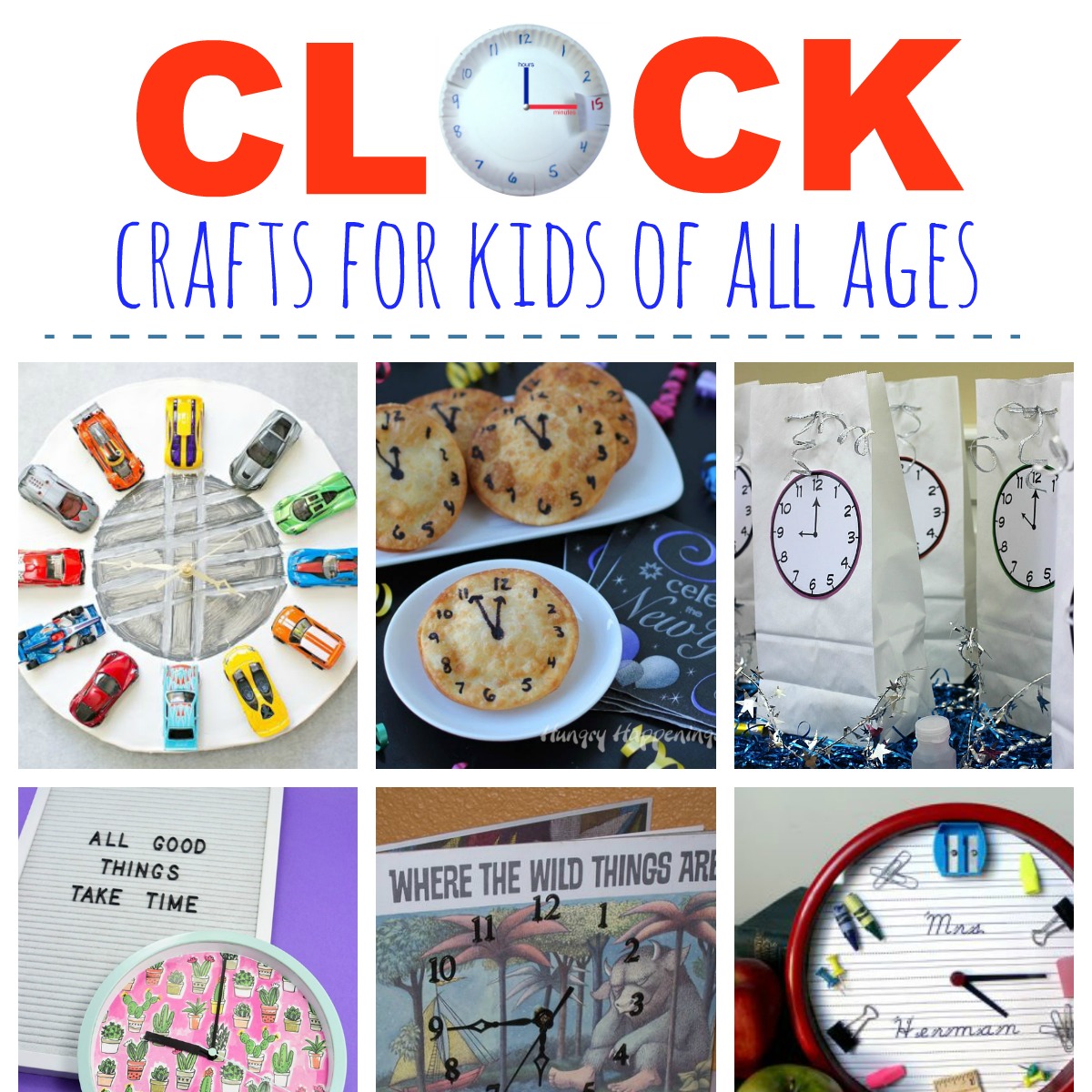 Clock Activities For Kindergarten