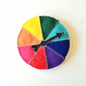 Felt Color Wheel | Fun Family Crafts
