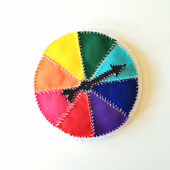 Felt Color Wheel | Fun Family Crafts