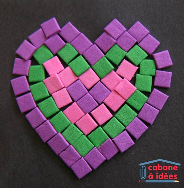 Heart Mosaic | Fun Family Crafts