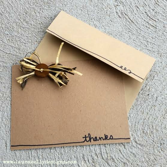 Autumn Thank You Notes | Fun Family Crafts