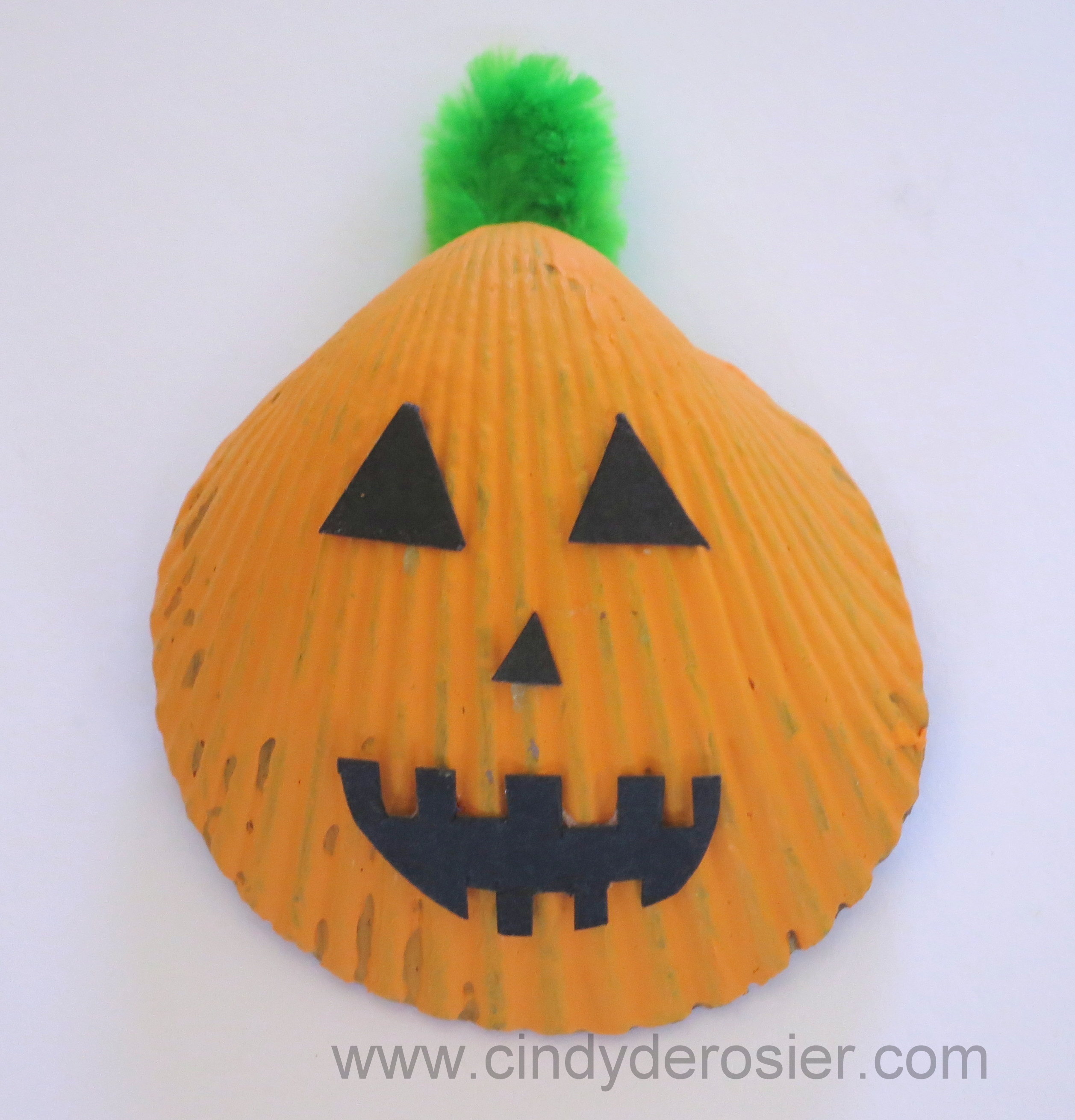 Clam Shell Pumpkin | Fun Family Crafts