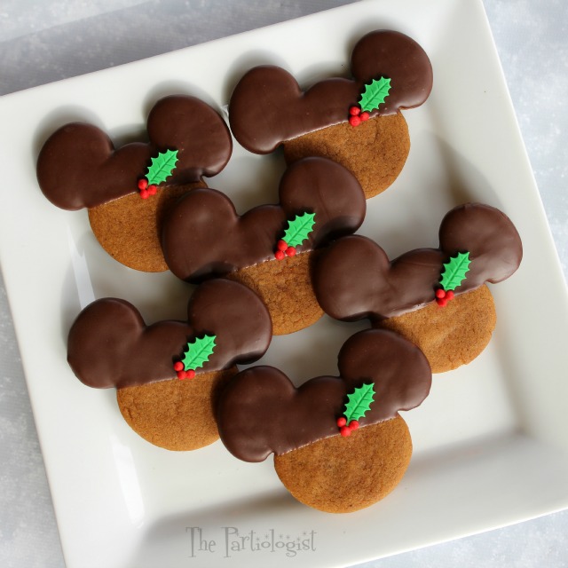 Chocolate Gingerbread Mickeys | Fun Family Crafts