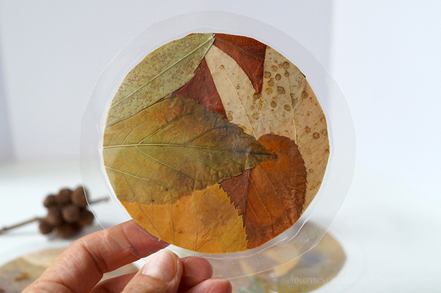 Leaf Coaster | Fun Family Crafts