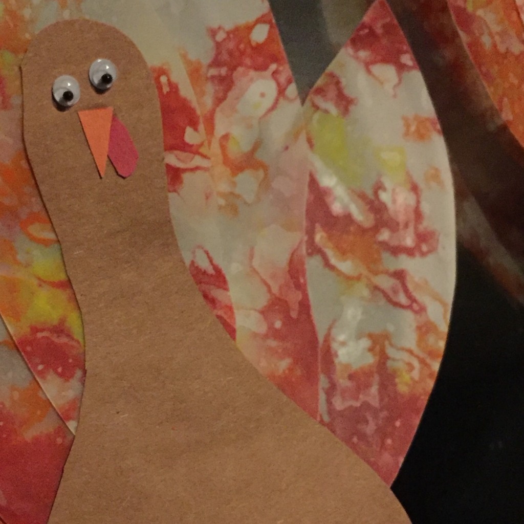Colorful Crayon Turkey | Fun Family Crafts