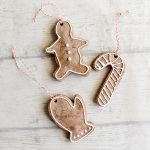 Gingerbread Salt Dough Ornaments | Fun Family Crafts