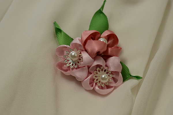 Ribbon Flower Brooch | Fun Family Crafts