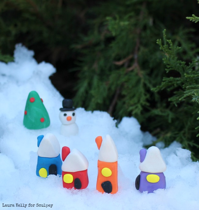 Snowy Fairy Village | Fun Family Crafts