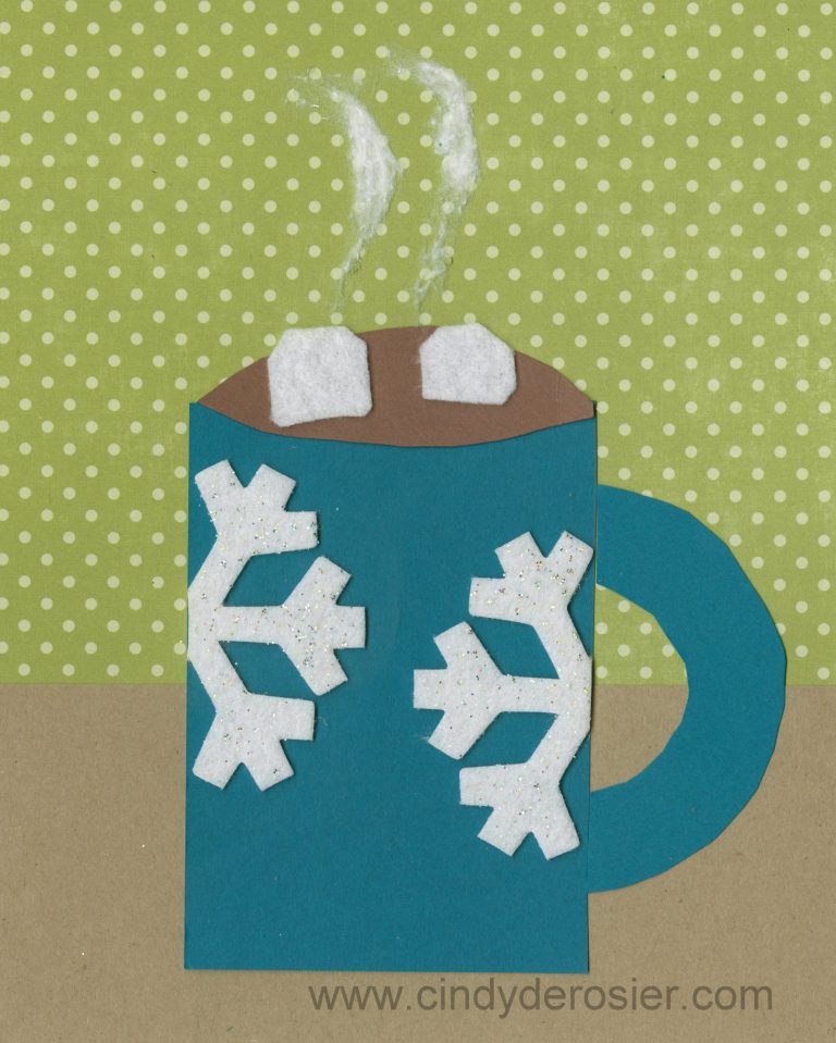 Hot Cocoa Art | Fun Family Crafts