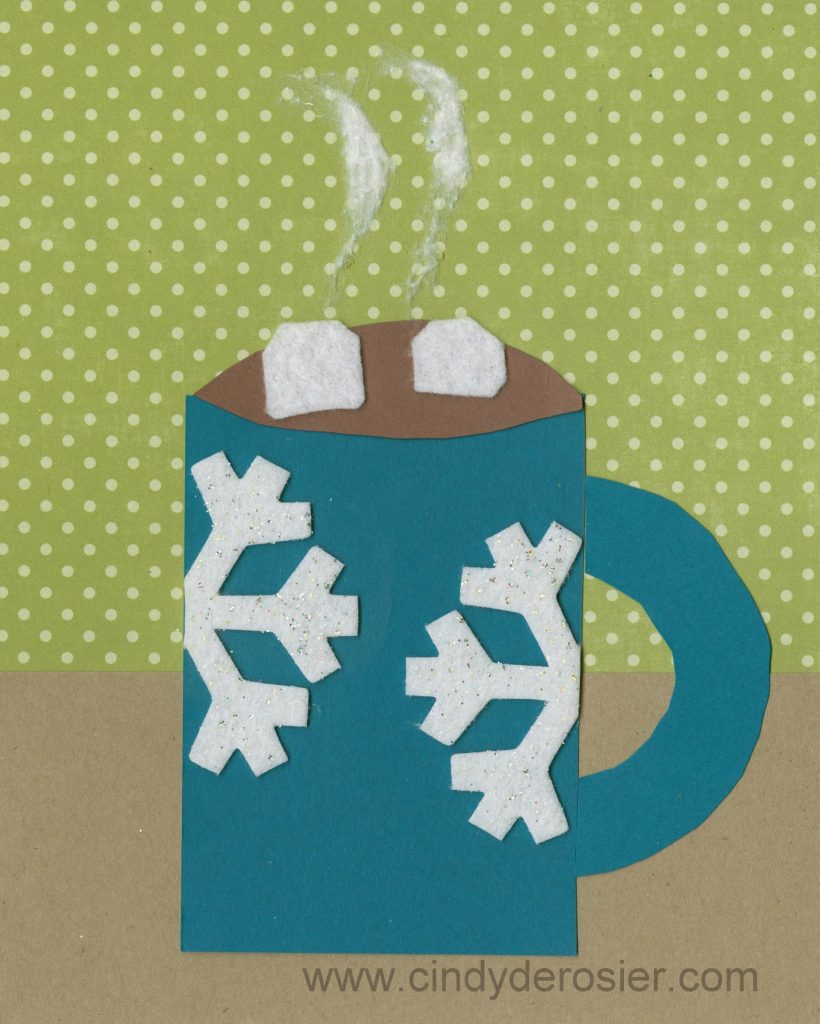Hot Cocoa Art | Fun Family Crafts