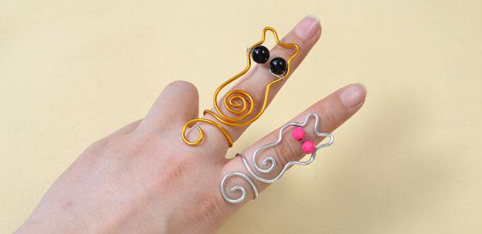 Wire-Wrapped Cat Ring | Fun Family Crafts