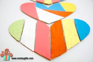 Cardboard Heart Decoration | Fun Family Crafts