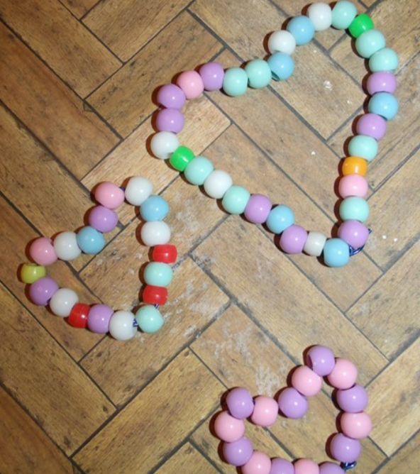 Beaded Hearts | Fun Family Crafts