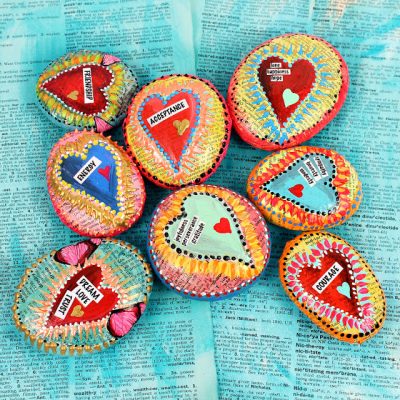 Affirmation Stones | Fun Family Crafts