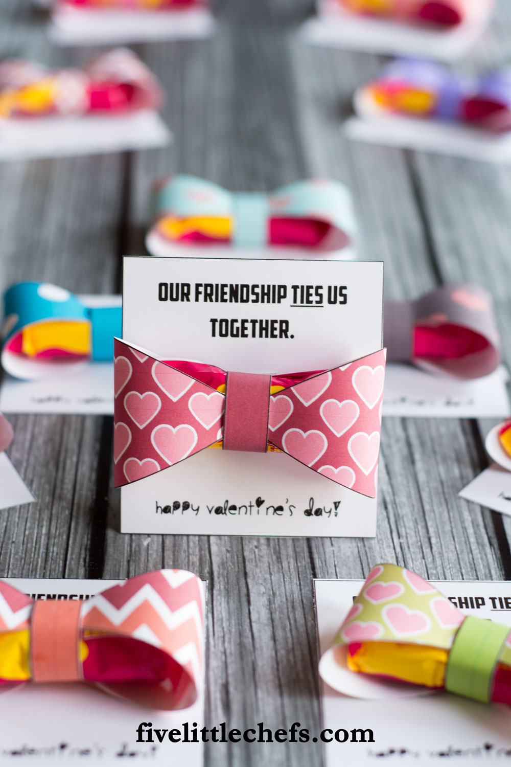 Bow Tie Valentine | Fun Family Crafts