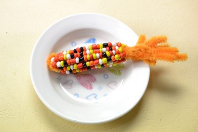 Beaded Indian Corn | Fun Family Crafts
