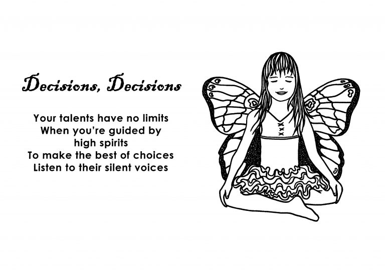 Decisions Coloring Page | Fun Family Crafts