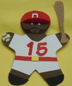 Gingerbread Man Baseball Player | Fun Family Crafts