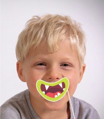 Printable Monster Mouths | Fun Family Crafts