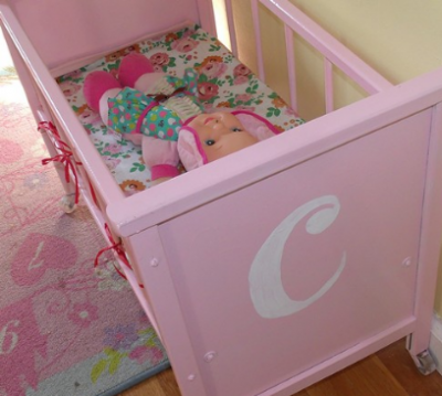 Doll Crib Makeover | Fun Family Crafts
