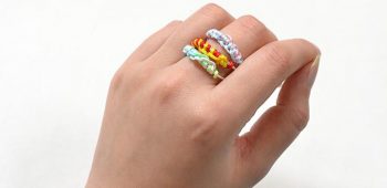 Easy Thread-Wrapped Wire Ring | Fun Family Crafts