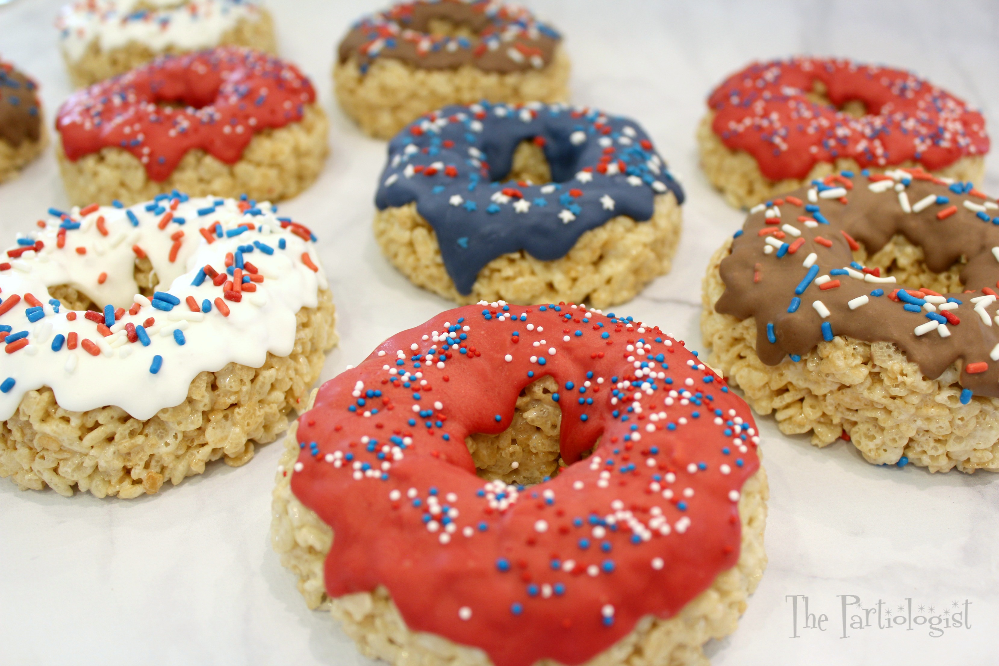 Rice Krispie Treat Donuts | Fun Family Crafts