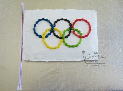 Olympic Flag Cake | Fun Family Crafts