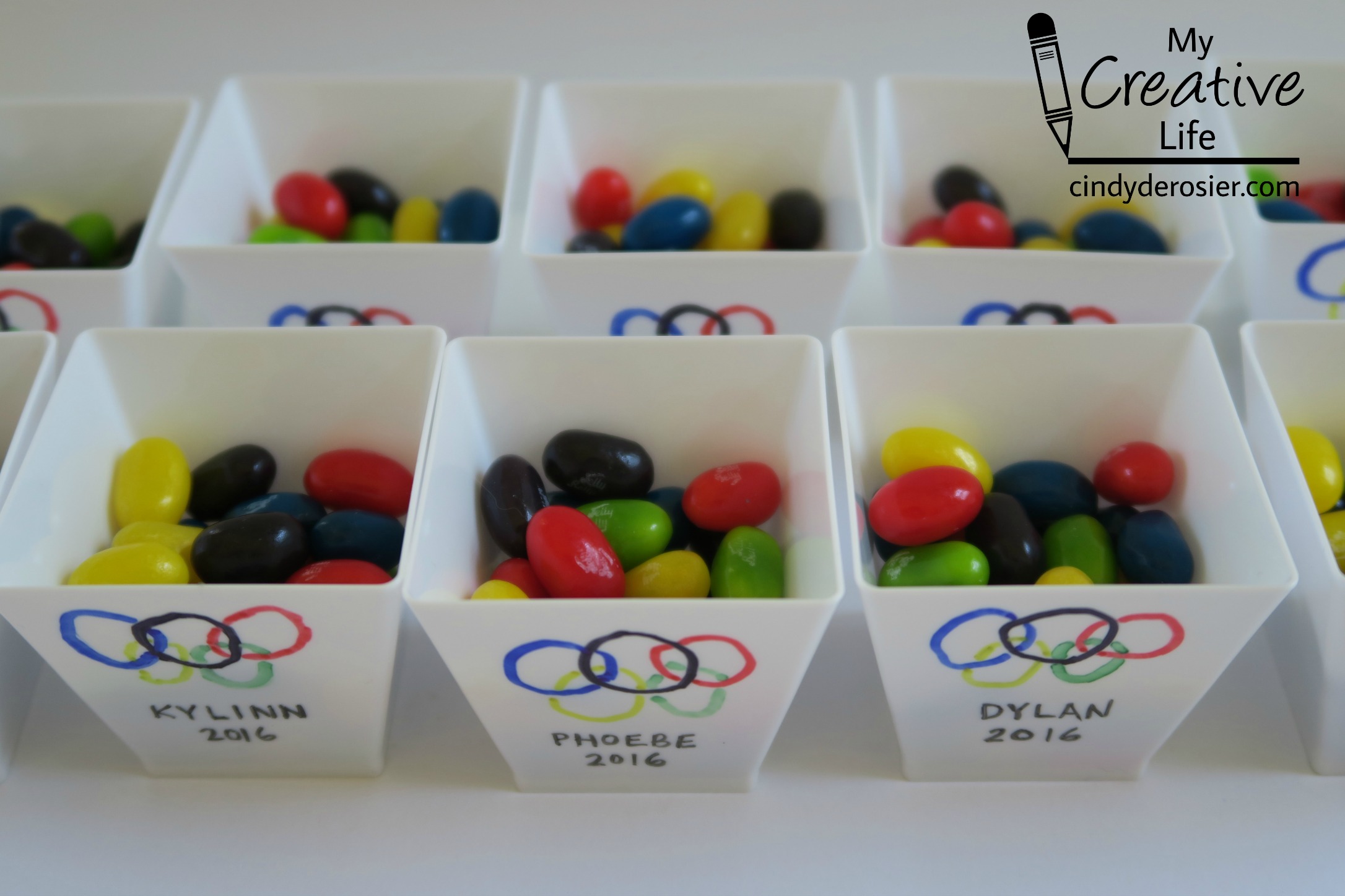 Olympic-Themed Treat Cups | Fun Family Crafts