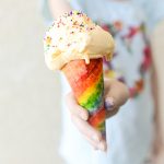 Painted Ice Cream Cones | Fun Family Crafts