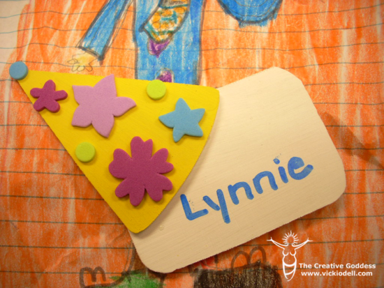 Clown Name Tag | Fun Family Crafts