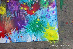 Exploding Art | Fun Family Crafts