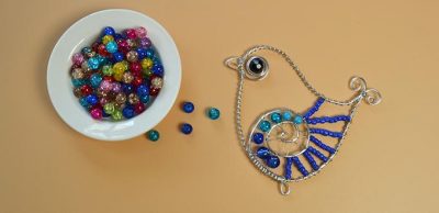 Wire-Wrapped Bird | Fun Family Crafts