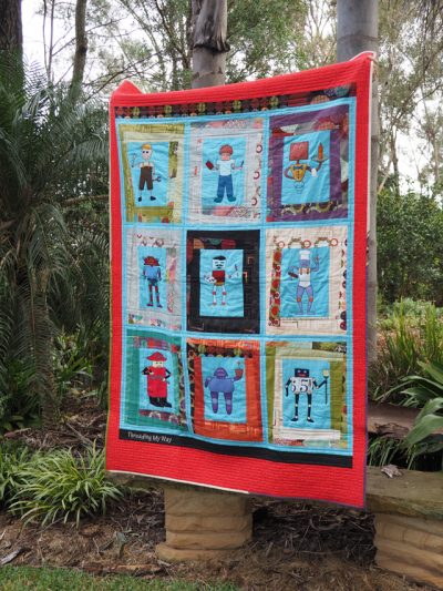 Robot Quilt | Fun Family Crafts